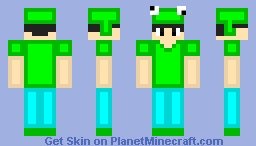 Frog Boy Minecraft Skin