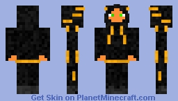 assassin (black & gold) Minecraft Skin