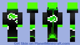 Green Akatsuki Slime Minecraft Skin