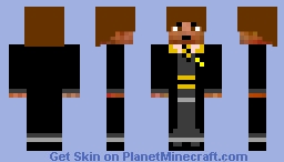 Hufflepuff Male Minecraft Skin