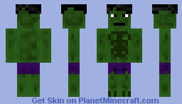 hulk Minecraft Skin