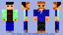 Rhett and Link Minecraft Skin