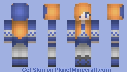 Fall Girl Minecraft Skin