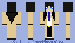 Genderbend Castiel Minecraft Skin