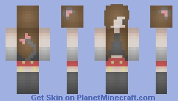 Mickey Mouse Girl Minecraft Skin