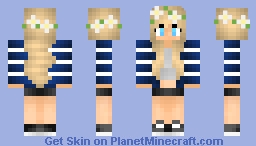 $unnie | Spring Girl Minecraft Skin