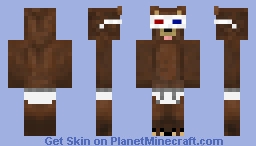 dERpy bear 2 Minecraft Skin