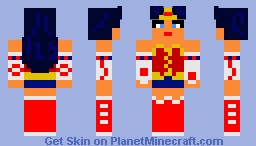 Wonder Woman Minecraft Skin