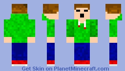 Shocked Minecraft Skin