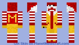 Mc'donalds Minecraft Skin