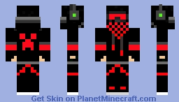 Red boy Minecraft Skin
