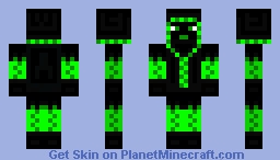 Green Assassin Skin Minecraft Skin
