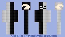 Negative Greedy Man Minecraft Skin