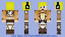 Herobrine, the demonic bookworm. Minecraft Skin