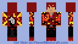The Fire Legolas Minecraft Skin