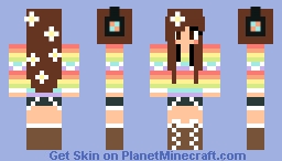 Rainbow Hoodie Minecraft Skin