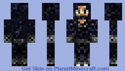 Obsidian Warrior Minecraft Skin