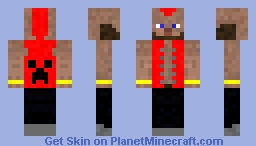 Rock Man Minecraft Skin