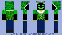 Corvixin Hooded Figure Minecraft Skin