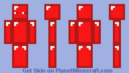 SimpleSkin: Red Minecraft Skin