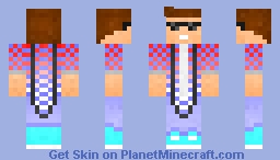 Swag Teenage Boy Minecraft Skin