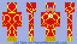 the flash Minecraft Skin