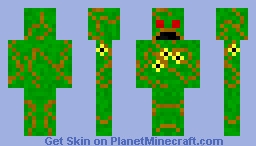 The Swamp Thing ''Horror series'' Minecraft Skin