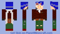 Jupiter the Tinkerer Minecraft Skin