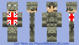 British Soldier (work in progress) Minecraft Skin