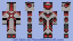 Redstone Armor Minecraft Skin