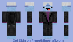 Derpy Silverfish /w Suit Minecraft Skin
