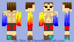 ΚëωÌGμŸ Elemental Boxer Minecraft Skin