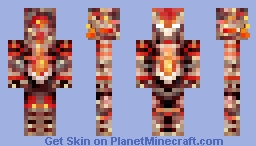 My Name Is Lava Monster Minecraft Skin