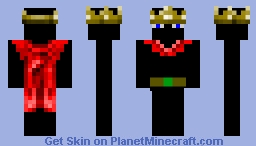 Enderman King Minecraft Skin