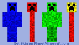 Multi-Colored Minecraft Skin