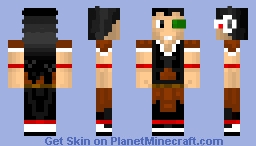Raditz Minecraft Skin