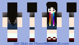 Colorful Suspenders Minecraft Skin