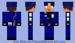 Police man Minecraft Skin