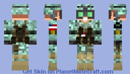 U.S Army - RANGER (1.8) Minecraft Skin
