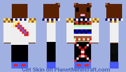 My friend Bear! Minecraft Skin