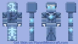 Frozen Sorcerer Minecraft Skin