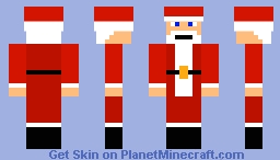 santa Minecraft Skin