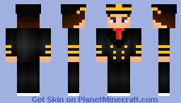 Shaded Pilot Minecraft Skin