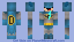 Derpy Batman (Derpman) Minecraft Skin