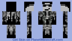 Ghost Man Minecraft Skin