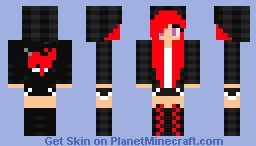 Rose girl Minecraft Skin