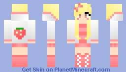 Strawberry girl ! Minecraft Skin