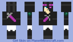 Ender-Human Assassin Minecraft Skin
