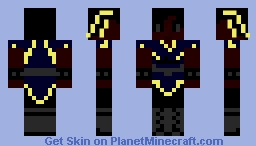Shadow Lady (MvC) Minecraft Skin