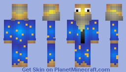 Crazy old wizard (skin battle) Minecraft Skin